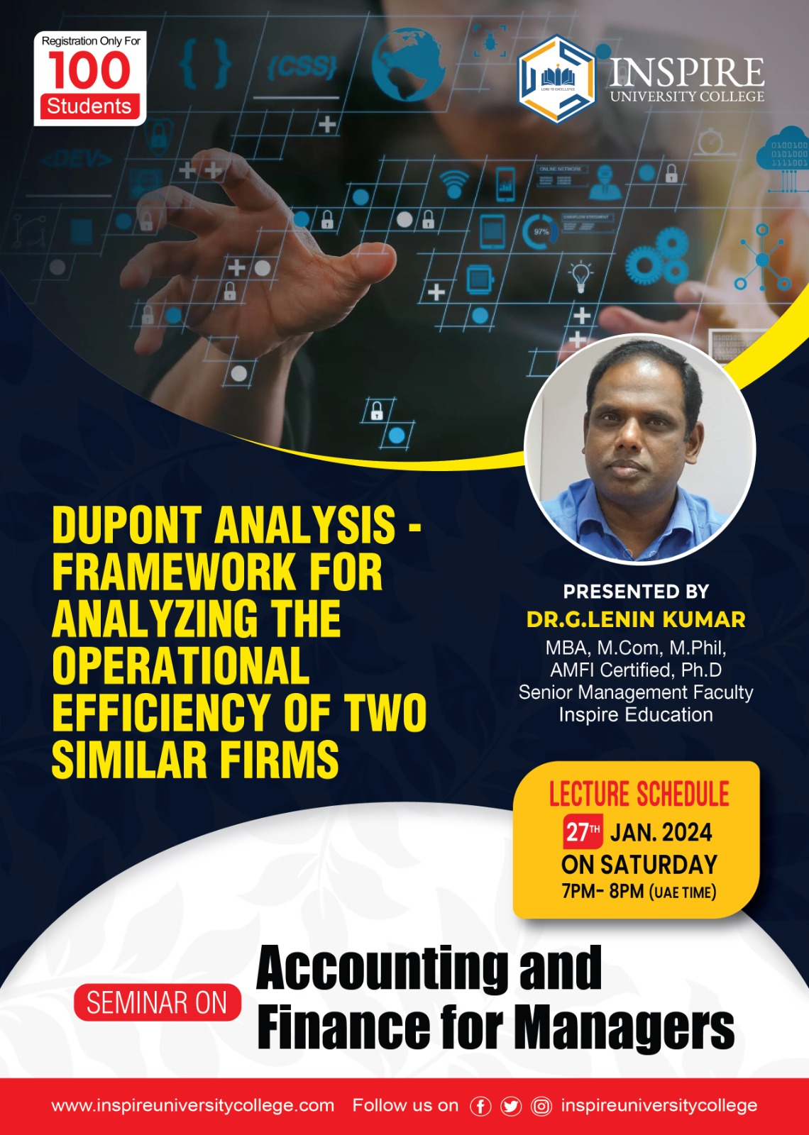 INSPIRE MANAGEMENT SEMINAR - Inspire University College