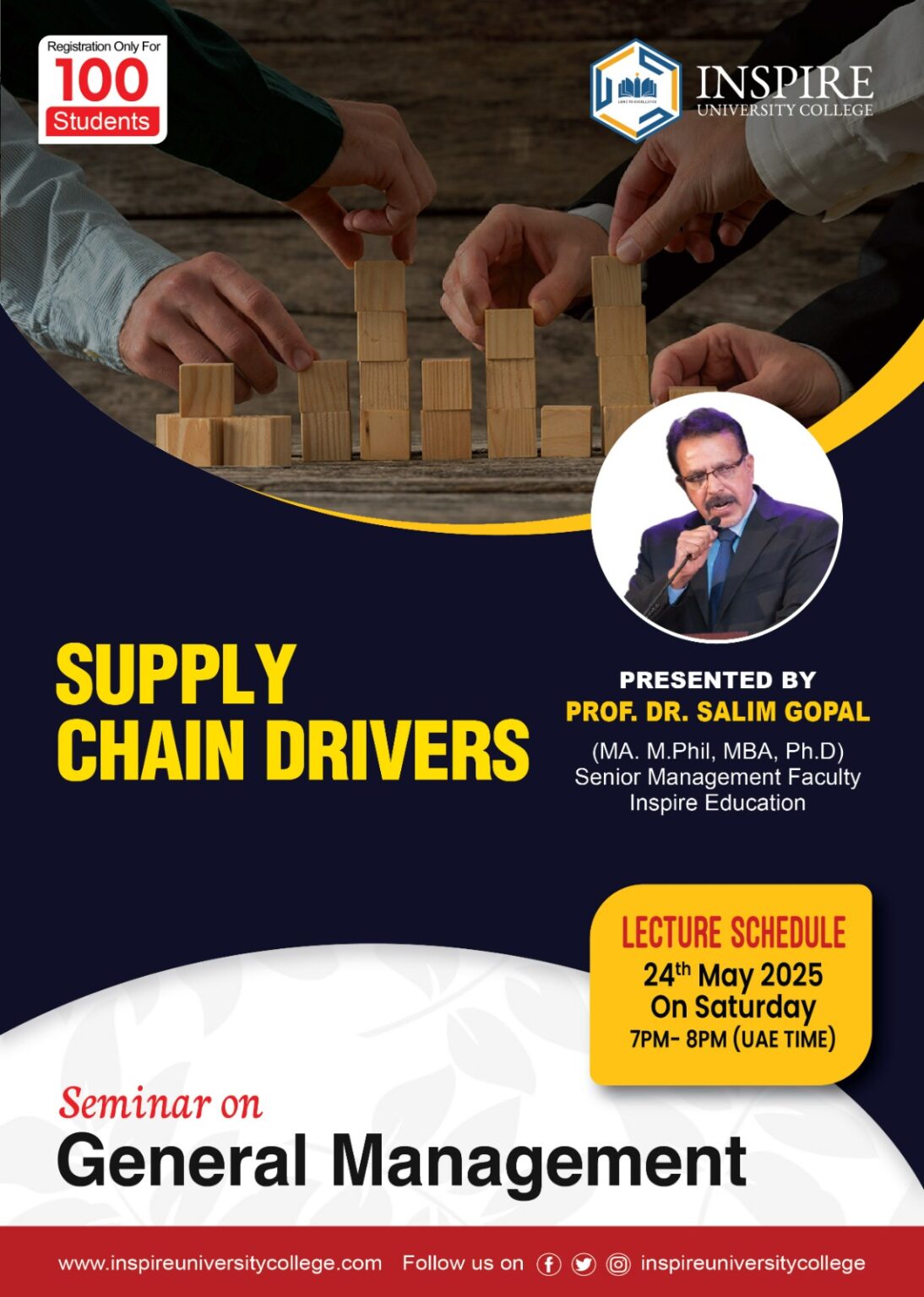 INSPIRE MANAGEMENT SEMINAR - Inspire University College