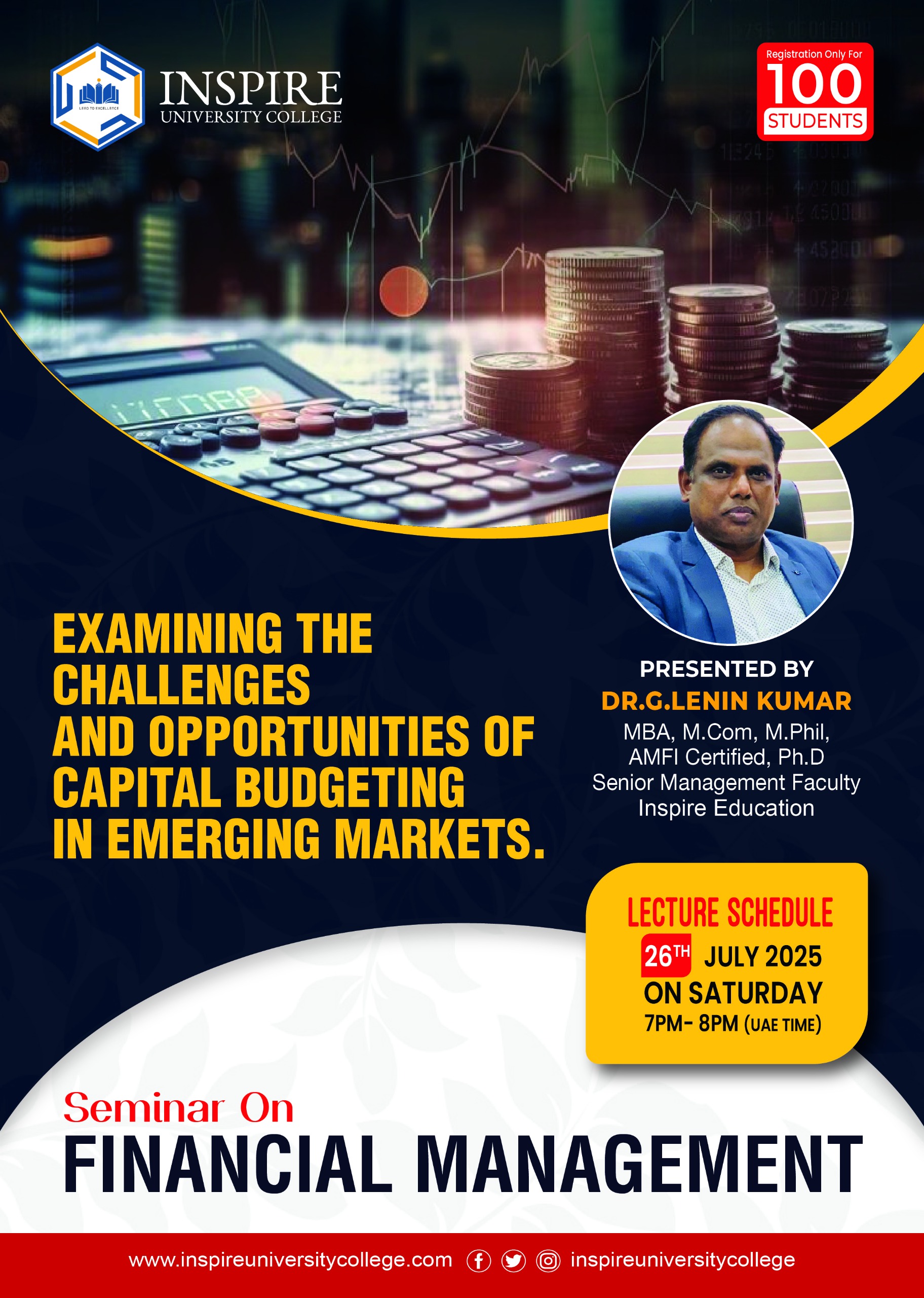 INSPIRE MANAGEMENT SEMINAR - Inspire University College